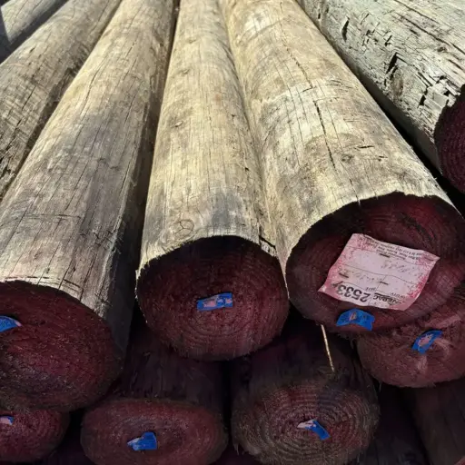 SED Timber Poles for Retaining Walls | WBS Henderson